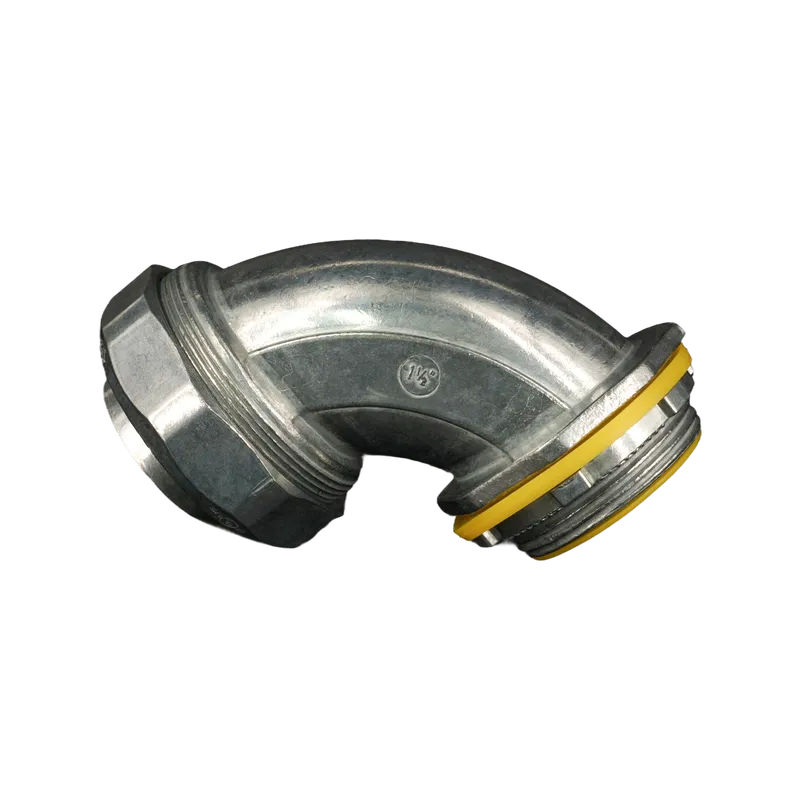 CONECTOR CURVO LIQUID TIGHT 1-1/2" — Delectra